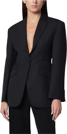 Anine Bing Elga Blazer - - Jackets - Damen - Schwarzk - XS