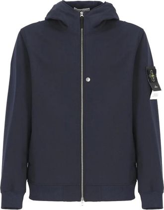 Stone Island Veste Casual - Bleu Fonc&eacute;