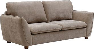 Vente-Unique 3-Sitzer-Sofa Menardia aus Stoff, Taupe