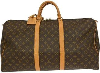 Louis Vuitton unisex, Pre-owned, Brun, Taille: ONE Size Sac Week-end Pre-owned