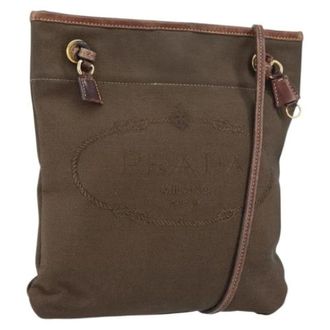 Prada Sac bandouli&egrave;re Vintage Pre-owned - Femme - Pre-owned - Brun - Taille: ONE Size
