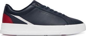 Tommy Hilfiger Sneakers Th Court Premium FM0FM05879 Dunkelblau