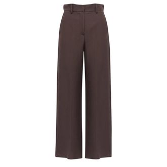 Max Mara Ballo Wide Hosen - - Trousers - Damen - Braun - 2XS