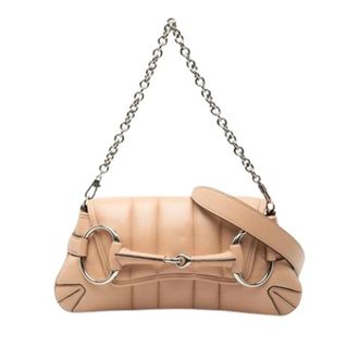 Gucci Pre-owned Vintage Satchel - - Pre-owned - Damen - Beige - ONE SIZE