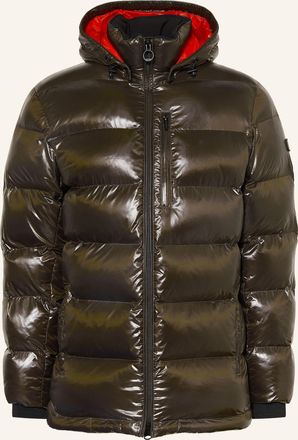 Wellensteyn Wellensteyn Steppjacke Blackbird Mit Abnehmbarer Kapuze gruen