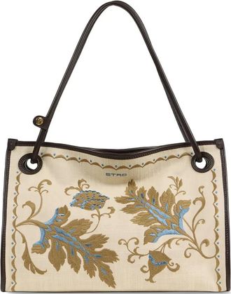 Etro Femme, Sacs, Multicolore, Taille: ONE Size Eyes Medium Shopping Bag