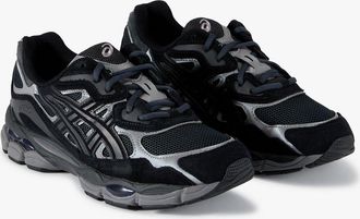 Asics Baskets bi-mati&egrave;re en cuir