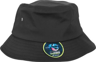 Flexfit Fischerhut Nylon Bucket, black, One Size, 5003N