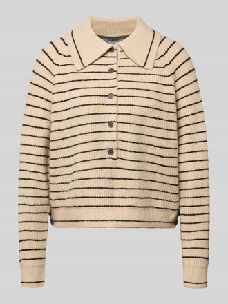 Topshop Relaxed Fit Strickpullover mit Polokragen Modell True