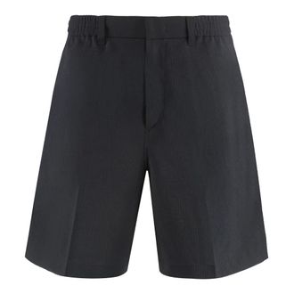 Emporio Armani Homme, Shorts, Bleu, Taille: L Shorts Bermuda Polyester Coton