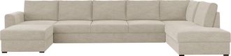 Mirjan24 Ecksofa Wilma Large f&uuml;r gro&szlig;e R&auml;ume, 2 Bettkasten Schlaffunktion Schlafsofa Bettsofa Eckcouch Polsterecke Sofa Couch Couchgarnitur Wohnlandschaft (Naz