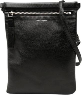 Saint Laurent Sac bandouli&egrave;re Pre-owned - Femme - Pre-owned - Noir - Taille: ONE Size