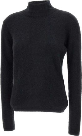 FILIPPO DE LAURENTIIS Femme, Pulls, Noir, Taille: 44 FR Pull en cachemire et soie