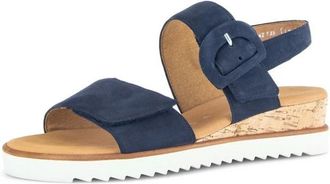 Gabor Keilabsatz-Sandalette - - Shoes - Damen - Blau - 39 EU