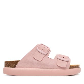 Scholl Pantoletten Scholl Noelle Chunky F01218 Rosa