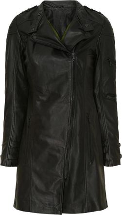 Notyz Notyz - Veste Biker Longue - Femme - Vestes - Noir - Taille: 46 FR