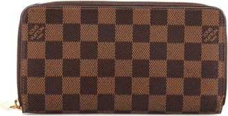 Louis Vuitton Zippy Wallet Damier small wallets - Braun