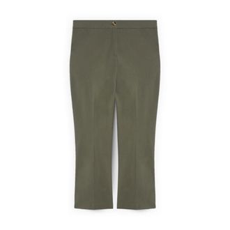 Fiorella Rubino Kick Flare Hosen - - Trousers - Damen - Gr&uuml;n - S