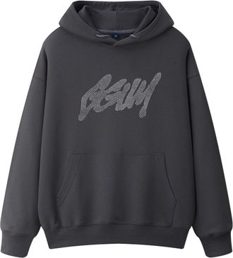 Generic YJ Album GGUM Hoodie MOA 2024 Support Bedrucktes Merch-Sweatshirt Baumwollhemden for Fans(Gray,M)