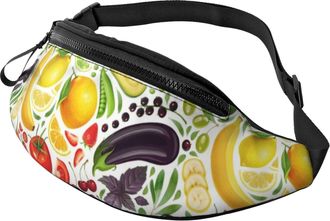 Generic G&uuml;rteltasche Atmungsaktiv Bauchtasche Obst Und Gem&uuml;se Multifunktionale Sporttasche F&uuml;r Outdoor Running Joggen 14X35Cm