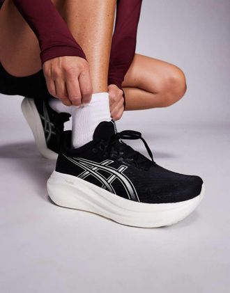 Asics Gel-Nimbus 27 - Baskets - Noir