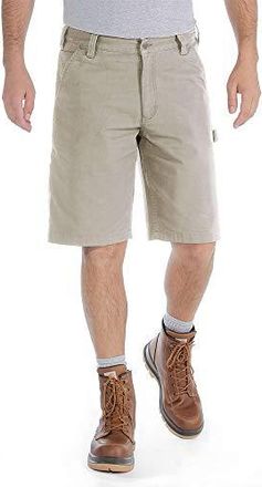 Carhartt Work in Progress Rigby Dungaree Short, Tan, W34 Homme