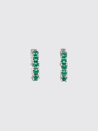 Emanuele Bicocchi Cr&eacute;oles en argent sterling avec zircons color&eacute;s