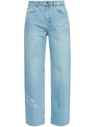 Casablanca jean &agrave; coupe ample - Bleu