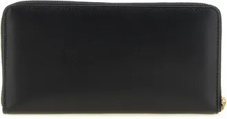 Comme Des Gar&ccedil;ons Calfskin Leather Wallet - Black