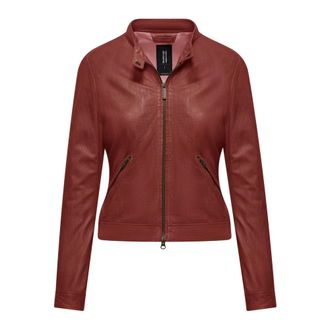 Bomboogie Femme, Vestes, Brun, Taille: 44 FR Veste en cuir