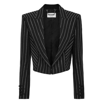 Philipp Plein Cady Bolero - - Jackets - Damen - Schwarzk - S