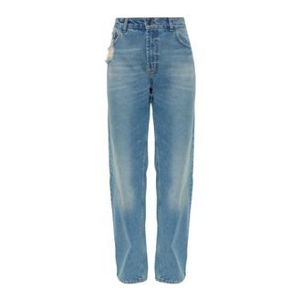 The Mannei Vintage Gerades Jeans - - Jeans - Damen - Blau - S