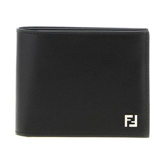 Fendi Bifold-Portemonnaie mit FF-Logo - - Accessories - Herren - Schwarzk - ONE SIZE