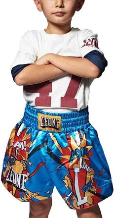 LEONE 1947 Thai Jr Hero Shorts, Unisex-Kind, Himmelblau, L, ABJ02