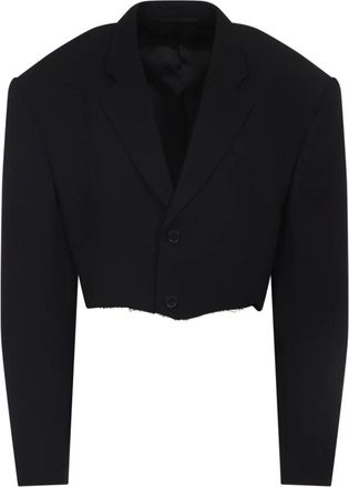 Balenciaga Schwarze Jacke f&uuml;r Frauen Aw25 - - Jackets - Damen - Schwarzk - S