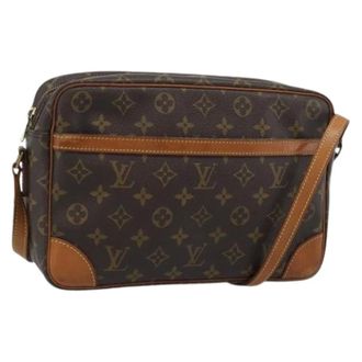 Louis Vuitton Sac bandouli&egrave;re Trocadero 30 Pre-owned - Femme - Pre-owned - Brun - Taille: ONE Size