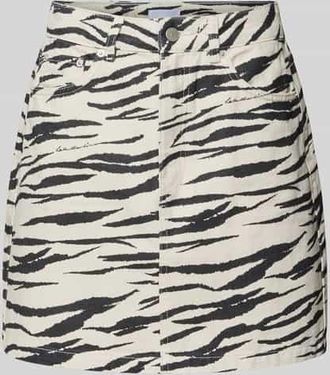 Lala Berlin Minirock mit Allover-Animal-Print