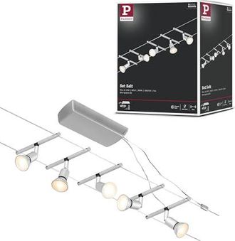 Paulmann Wire Set Salt max5x10W GU5,3 Chrom matt/C