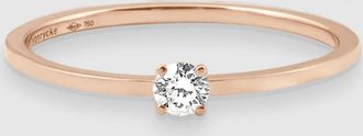 Vanrycke Bague Valentine Or Rose Diamant