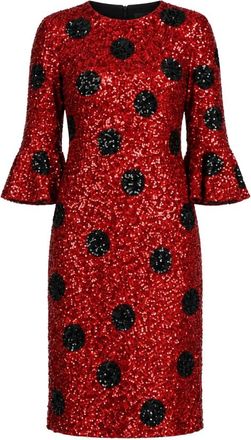 Dolce & Gabbana Robe de soir&eacute;e - Femme - Robes - Rouge - Taille: 42 FR