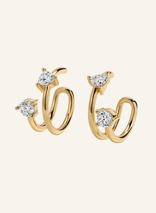 Lili Claspe Ohrh&auml;nger Eraz Ear Cuff By Glambou gold