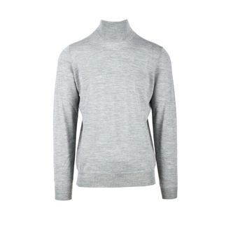 FILIPPO DE LAURENTIIS Homme, Pulls, Gris, Taille: XL Pull col roulé en laine mérinos