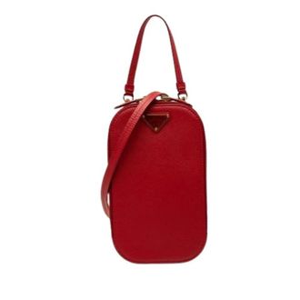 Prada Porte-t&eacute;l&eacute;phone Pre-owned - Femme - Pre-owned - Rouge - Taille: ONE Size