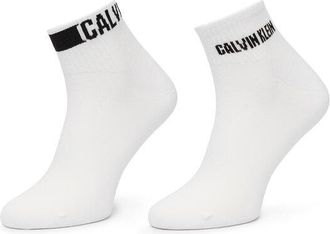 Calvin Klein Lange Socken 701241735 Wei&szlig;