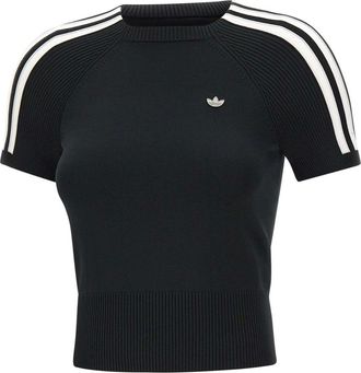 adidas Femme, Tops, Noir, Taille: 40 FR Sock Cali T-Shirt