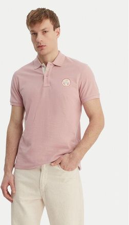 Napapijri Poloshirt E-Clanis NP0A4ID3 Rosa Regular Fit