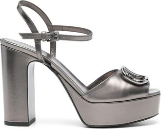 Valentino Garavani VLogo Signature Sandalen 110mm - Silber
