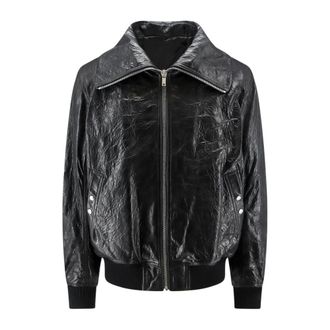 Rick Owens Dracuflight Bomber Jacket - - Jackets - Herren - Schwarzk - XL