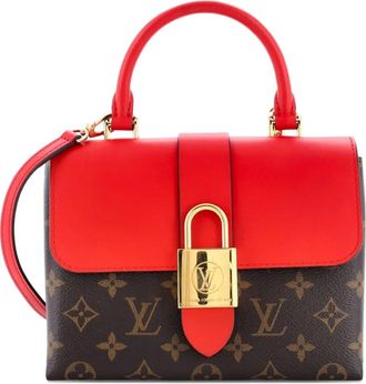 Louis Vuitton Locky Handbag Monogram Canvas with Leather BB satchel - Braun