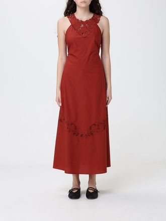 Twinset Robe TWINSET Femme couleur Rouge Brique